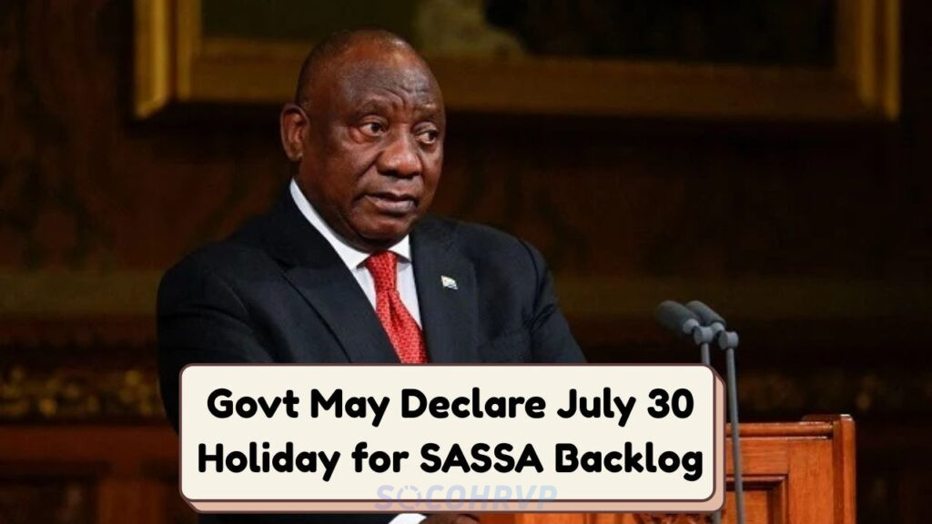 Govt Considers Declaring July 30 a Special Holiday to Process Pending ...