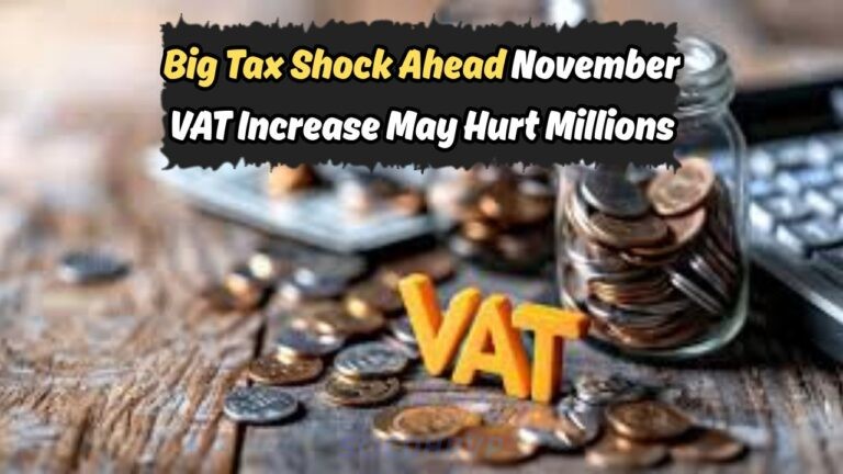 November 2025 VAT Debate: Government Split on 0.5% Increase Amidst ...